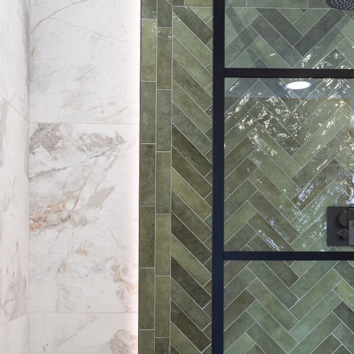 HOXTON GREEN PARK ZELLIGE KITCHEN BATHROOM TILE | YTC Yorkshire Tile ...