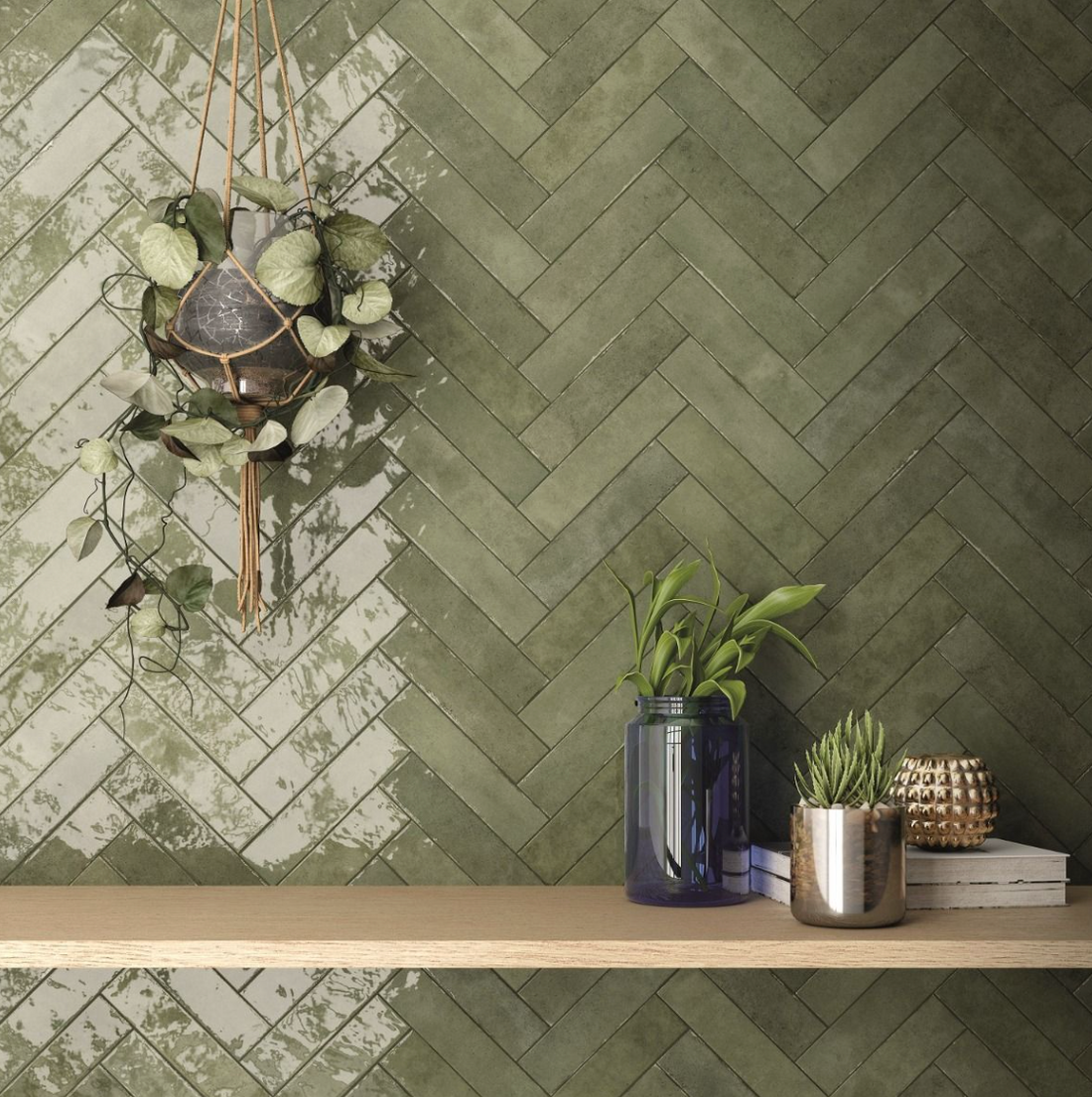 HOXTON GREEN PARK ZELLIGE KITCHEN BATHROOM TILE | YTC Yorkshire Tile ...