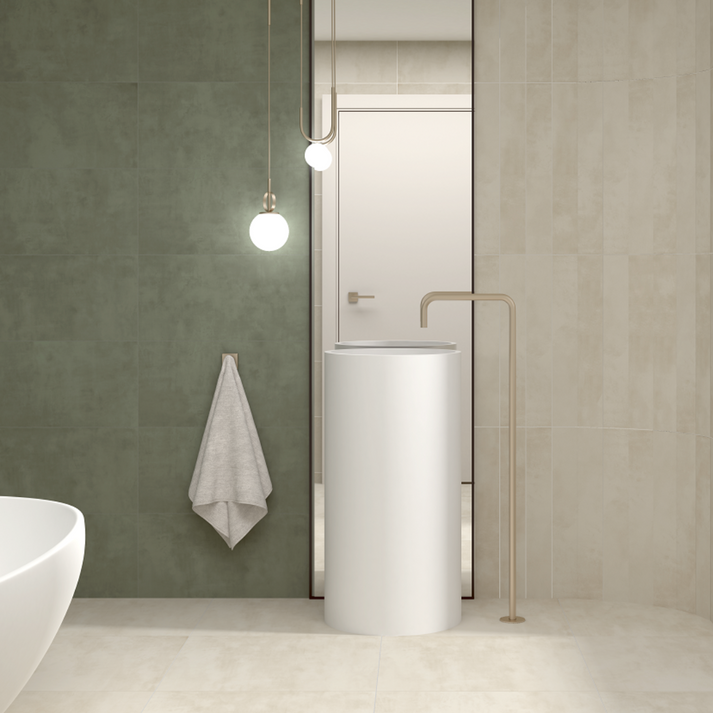 KAST CONCRETE KHAKI TILE | YTC Yorkshire Tile Company – The Yorkshire ...