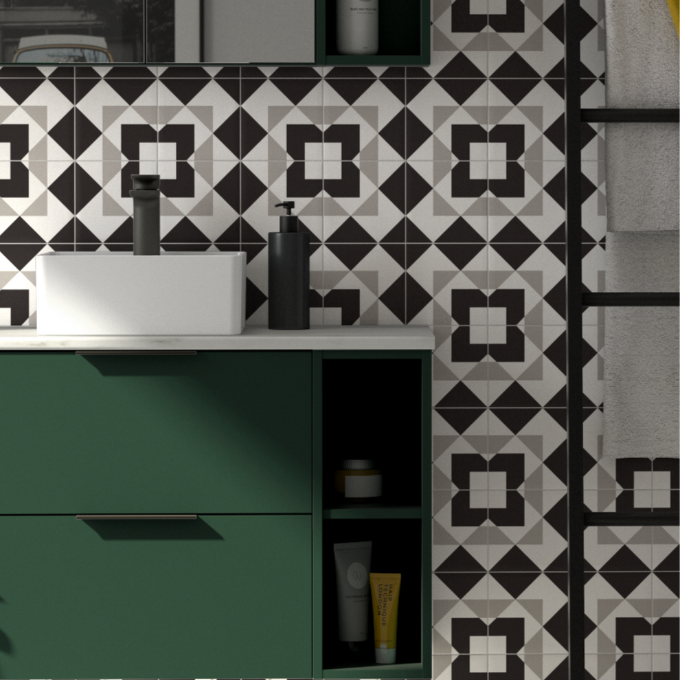 ILLUSIONS TIRM PATTERNED FLOOR TILE | YTC Yorkshire Tile Company – The ...