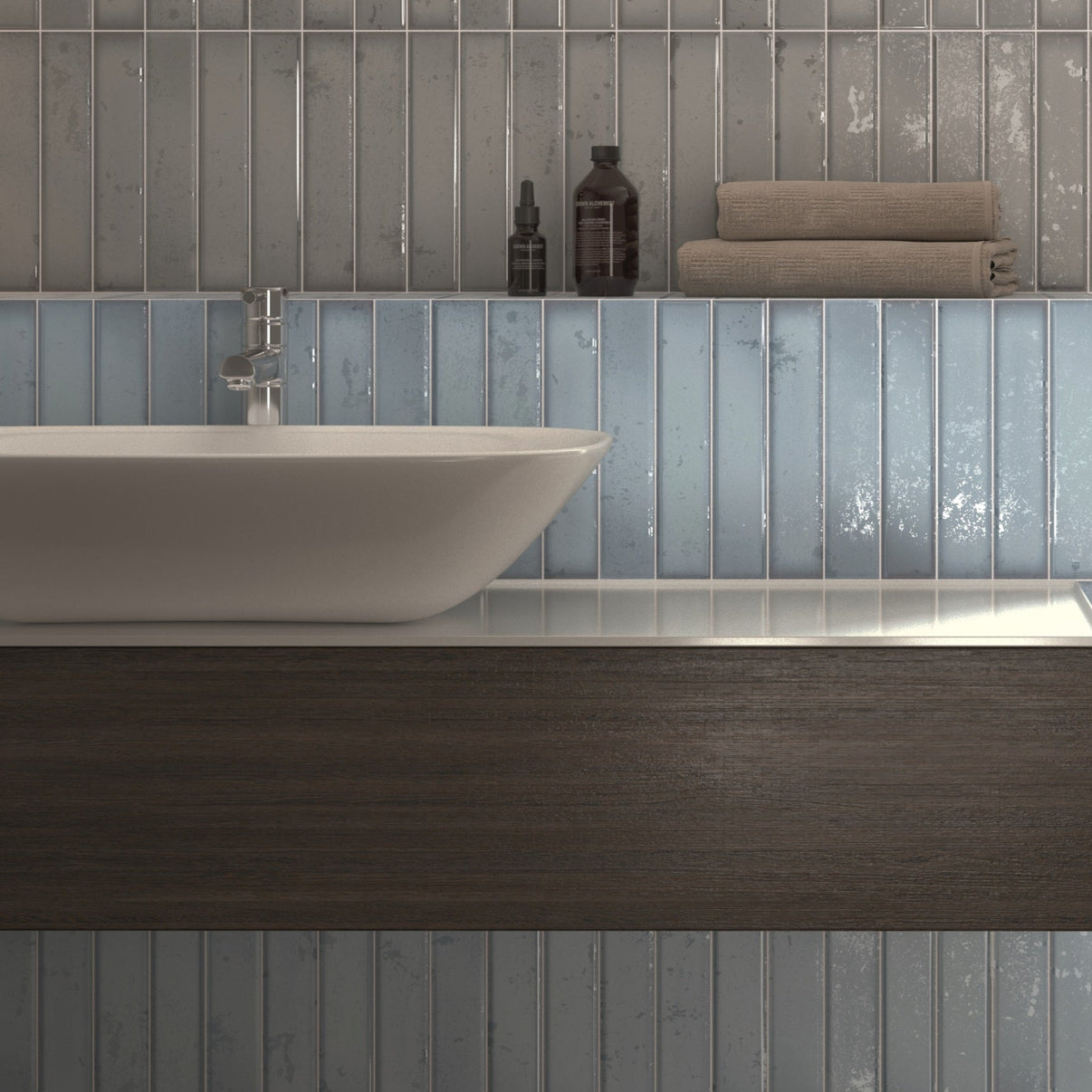 SUBWAY NAVY KITCHEN BATHROOM TILE | YTC Yorkshire Tile Company – The ...