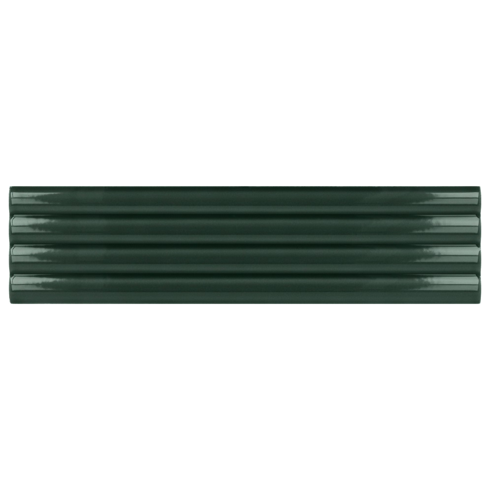 FLUTED FOREST GREEN TEXTURED KITCHEN BATHROOM TILE | YTC Yorkshire Tile ...