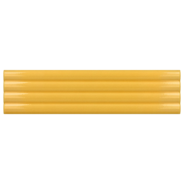 FLUTED SUNSHINE YELLOW TEXTURED KITCHEN BATHROOM TILE | YTC Yorkshire ...